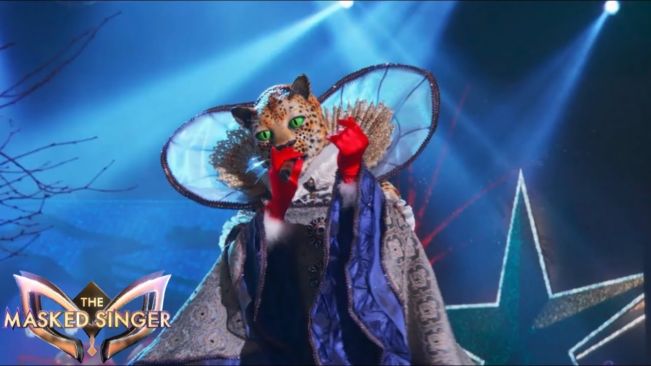 Leopard singing “Big Spender“ by Shirley Bassey/ THE MASKED SINGER ...