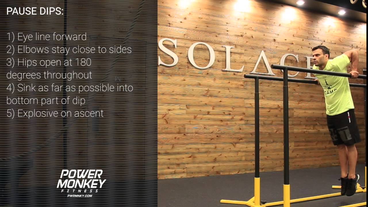 Monkey Method Pause Dips - YouTube