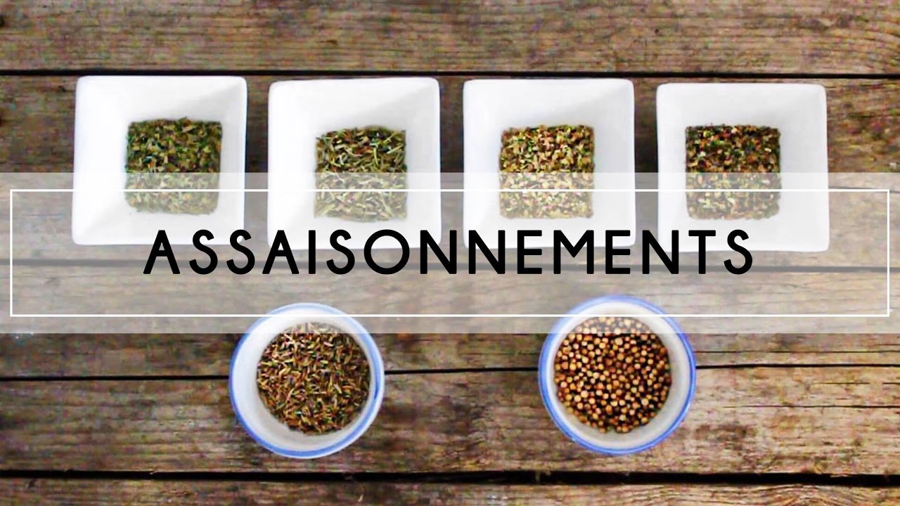 LES ESSENTIELS EN CUISINE : Les assaisonnements - YouTube
