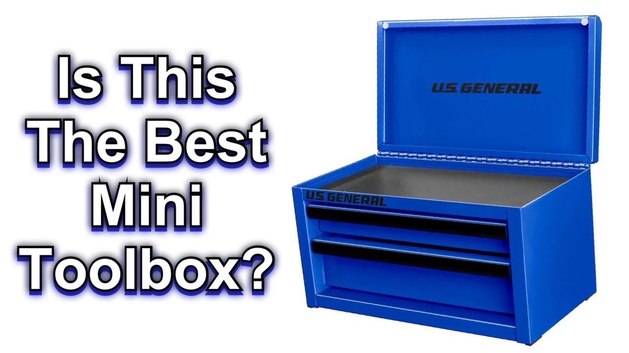 U.S. GENERAL Mini Steel Toolbox From Harbor Freight - YouTube