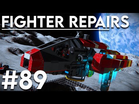 Moon fighter upgrades - Space Engineers solo survival #89 - YouTube