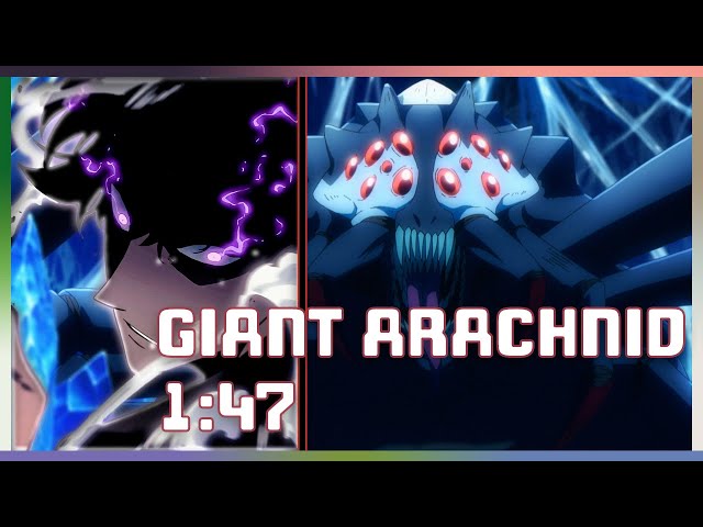 BoT - Giant Arachnid 👉 - Solo Leveling:ARISE