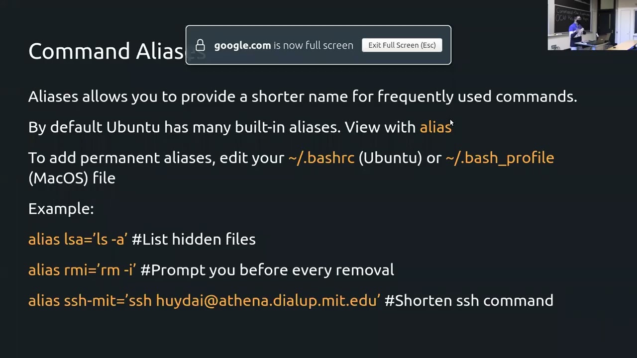 Command Line Fundamentals - Day 2 - YouTube