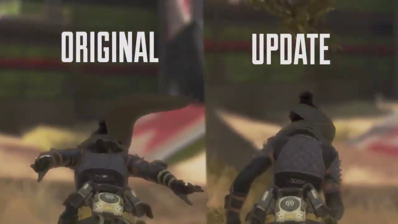 Updated Wraith walking animations - YouTube