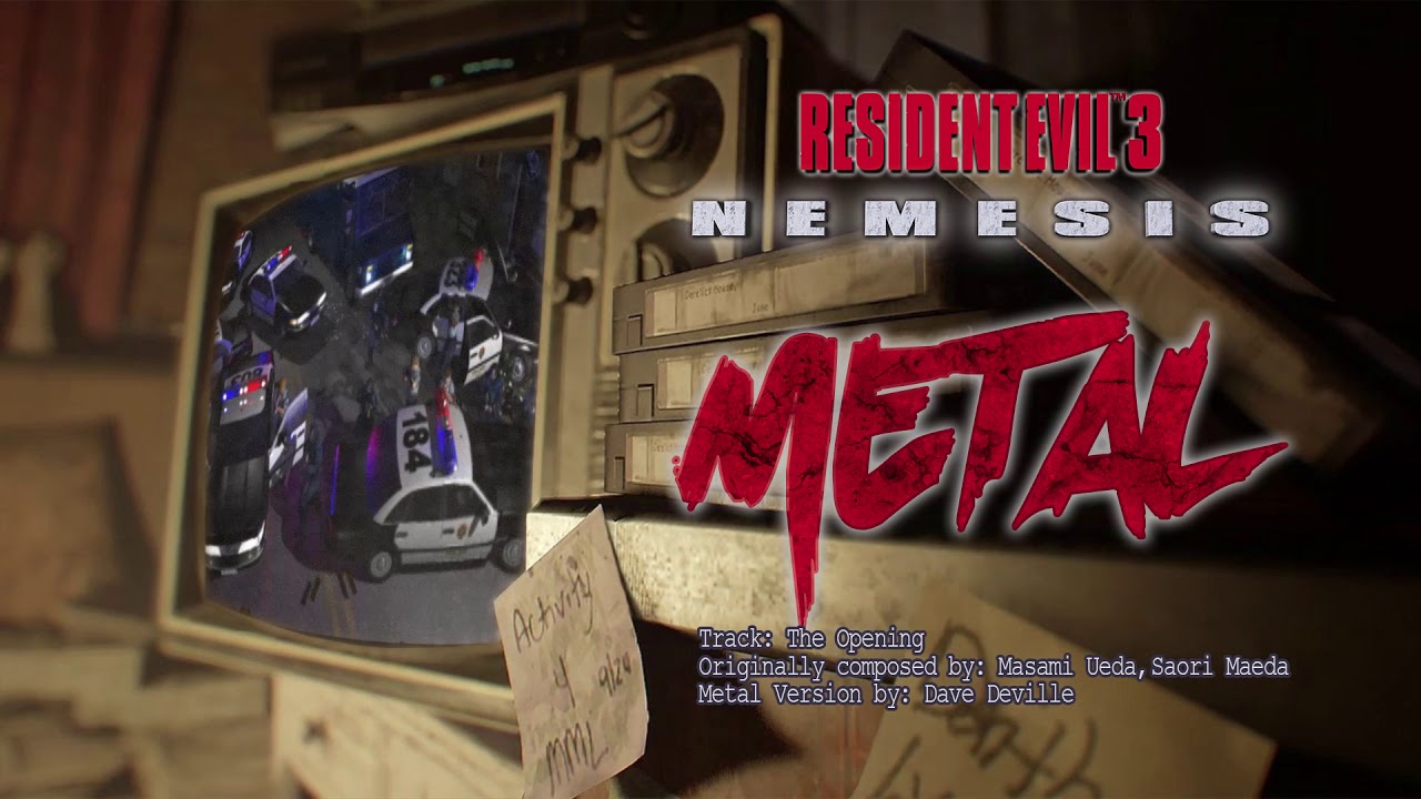 Resident Evil 3 Nemesis Opening Theme (Metal Version) - YouTube