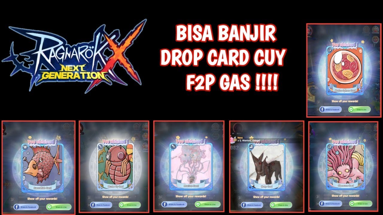 CARA AGAR LEBIH HOKI DROP CARD SAAT GRINDING RAGNAROK X NEXT GENERATION ...