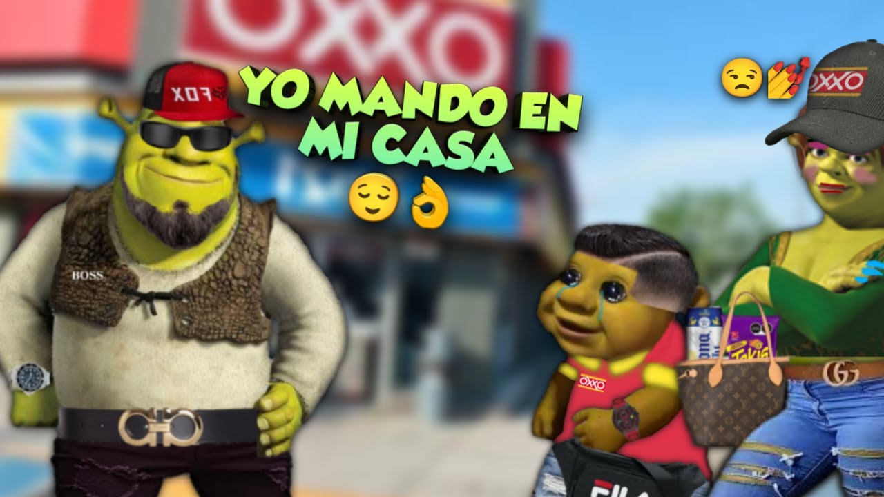 Sherk Buchon pone a TRABAJAR a su familia en un OXXO para que lo ...