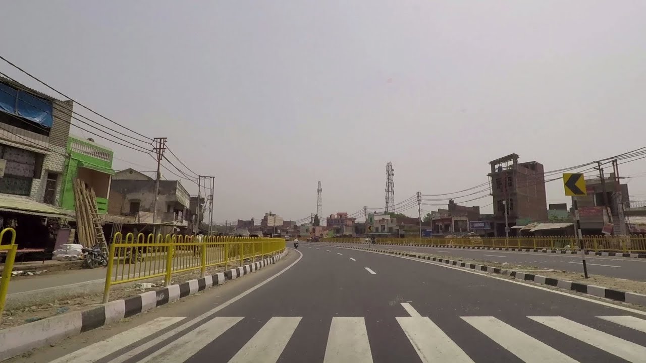 Driving on Saharanpur Road (SH 59) - Uttar Pradesh, India - YouTube