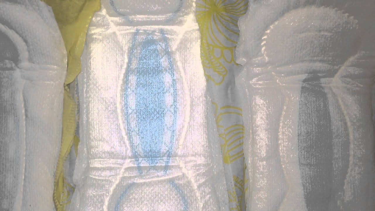 Always maxi and exact maxi pads - YouTube