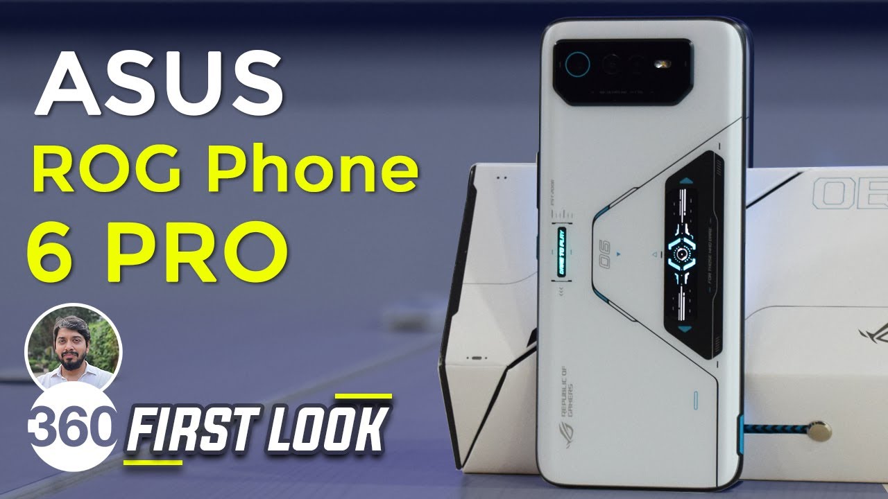 Asus ROG Phone 6 Pro First Look: Going Above and Beyond - YouTube