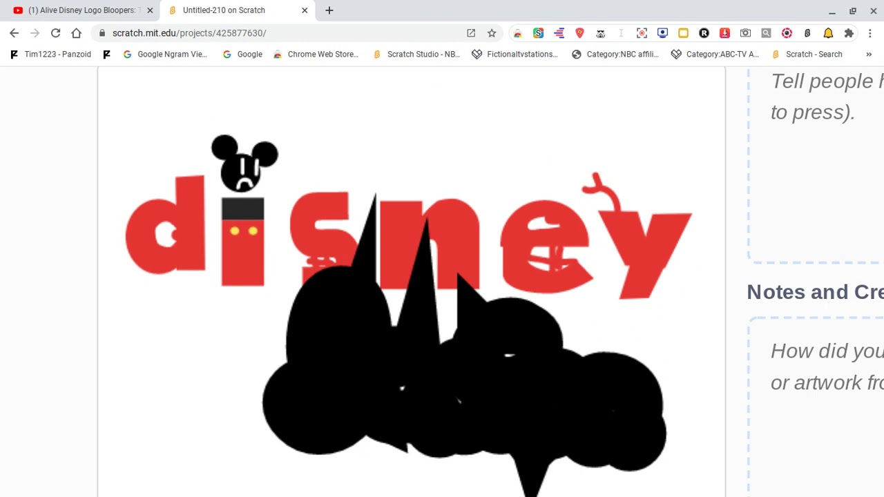 Alive Disney Logo Bloopers Take 3: WHAT A CRINGY BLOOPER! - YouTube