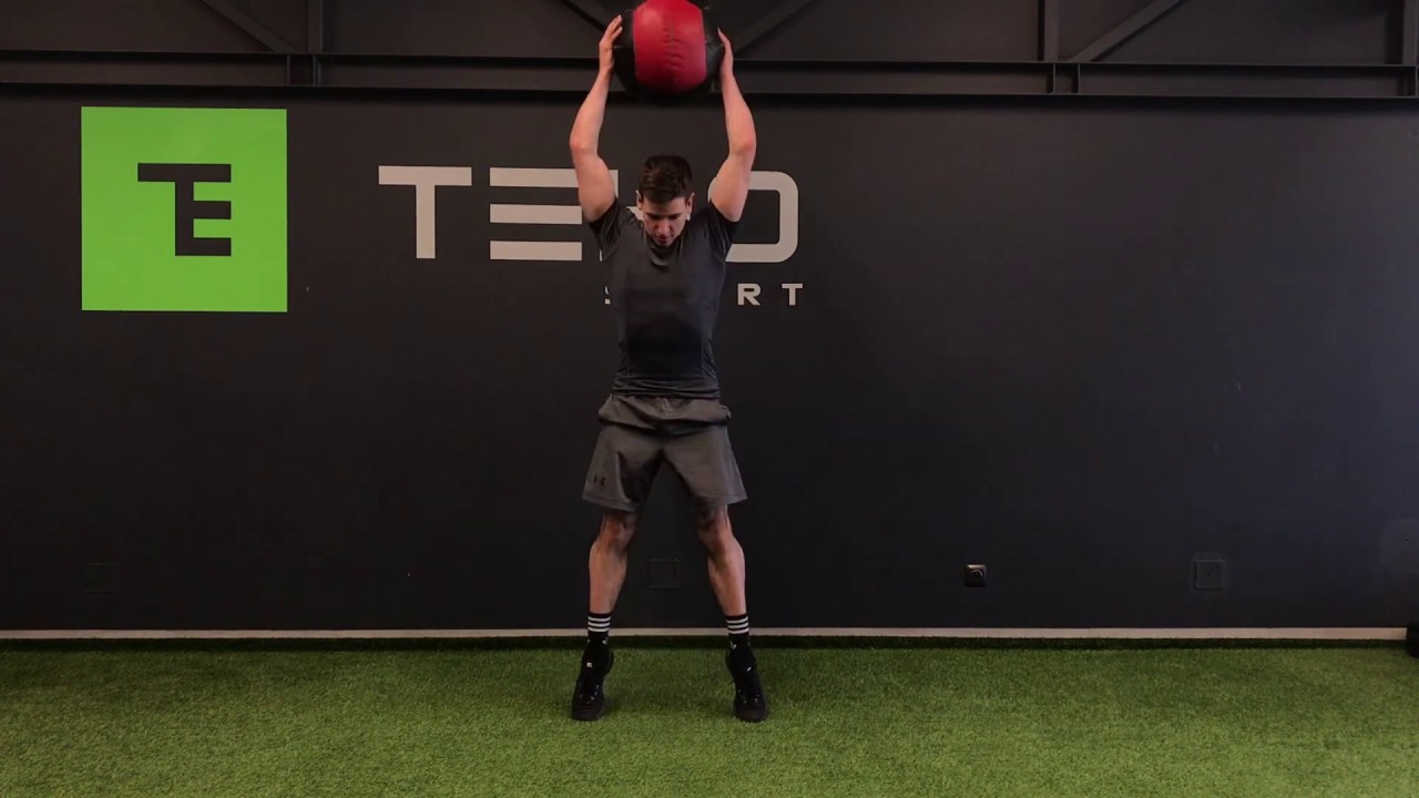 Med Ball Slam - YouTube