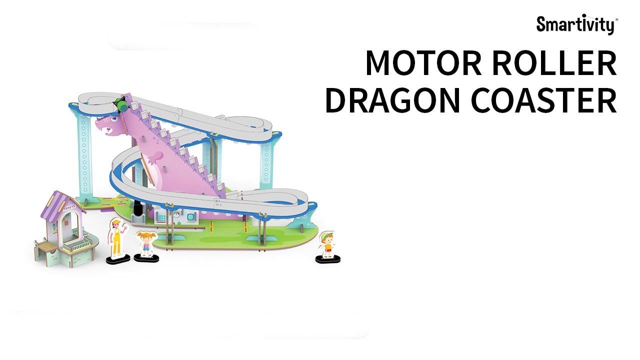 Smartivity SmartCraft Motor Roller Dragon Coaster (Gameplay Video ...