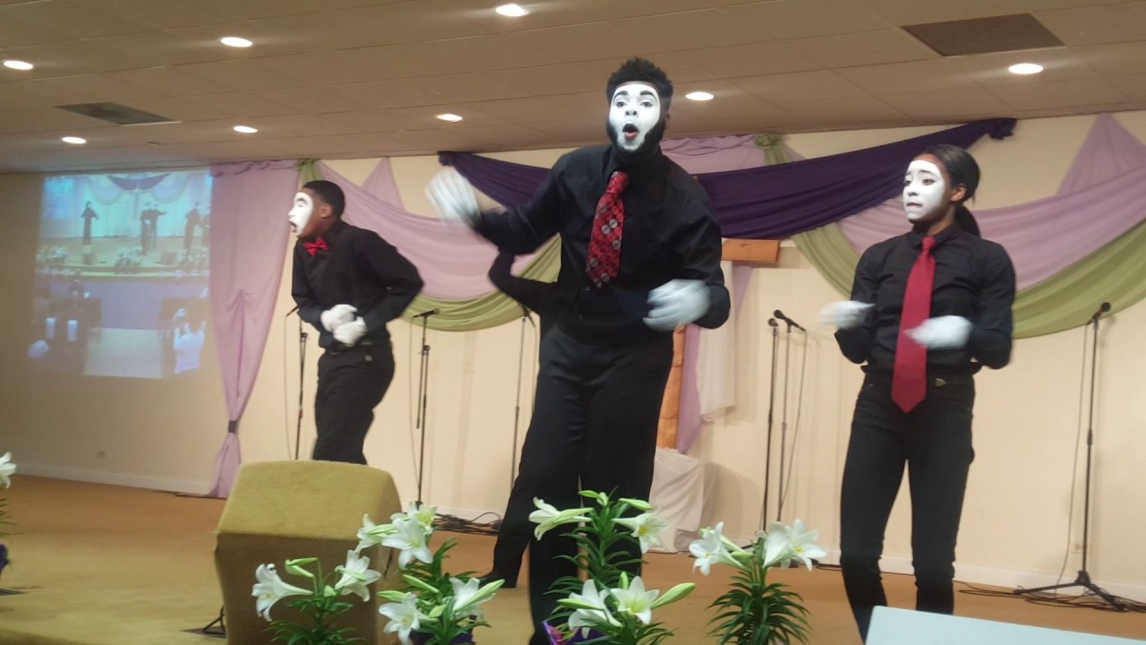 Jordan Temple Church MOG (mimes) The Blood has Power - YouTube