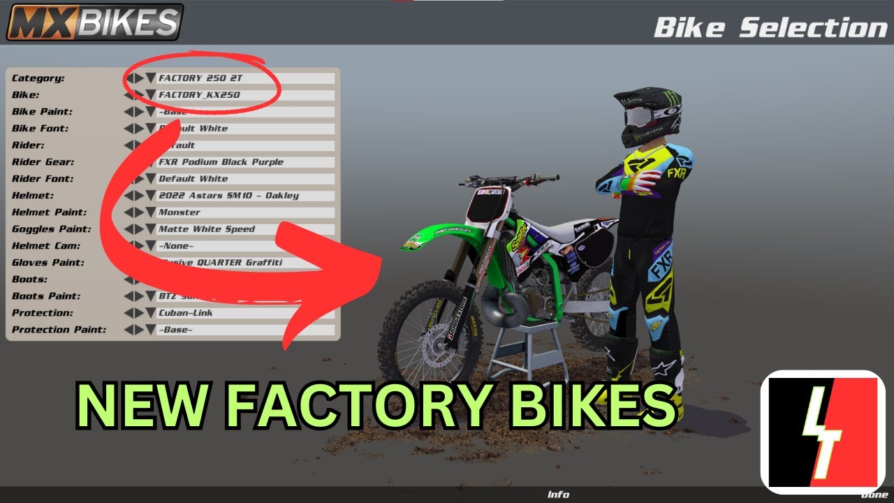 NEW FACTORY BIKES - MX BIKES - YouTube