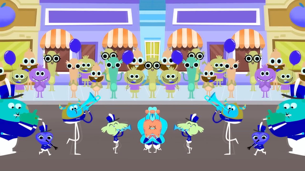 Super Simple Songs When The Band Comes Marching In Outro Logo Sponsored ...