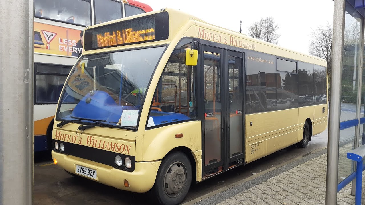 5: Moffat and Williamson Optare Solo SV55 BZX - YouTube