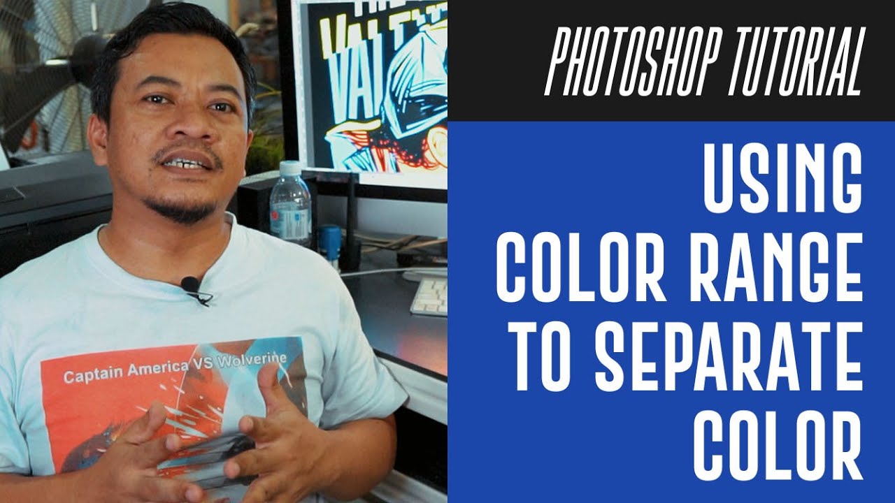 Photoshop Tutorial #1 : Using Color Range To Separate Color / For ...