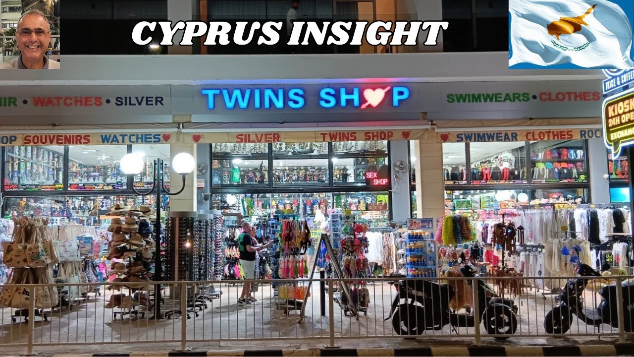 Twins Shop Ayia Napa Cyprus - Everything You Need from Coffee to Souvenirs. - YouTube