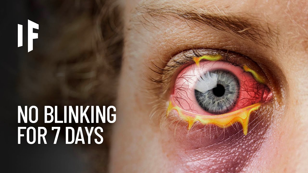 What If You Didn't Blink for a Week? - YouTube