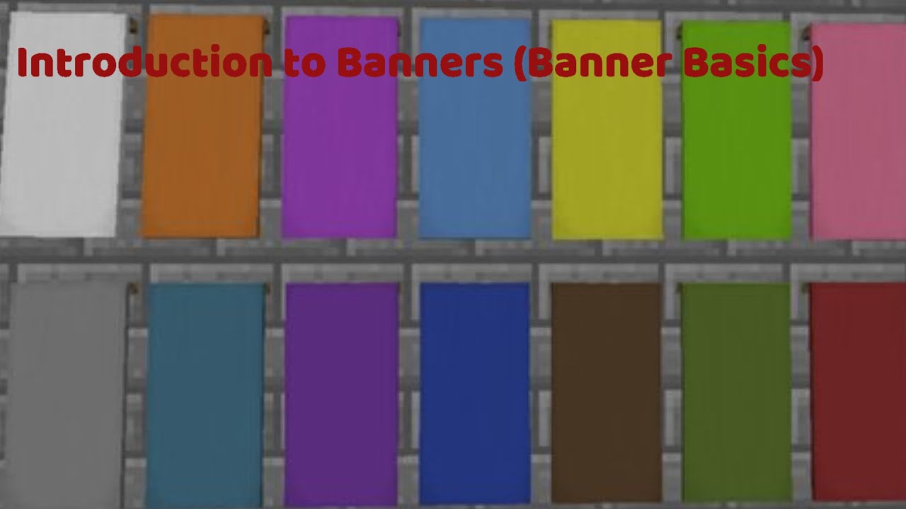 Introduction to Banners (Banner Basics) - YouTube