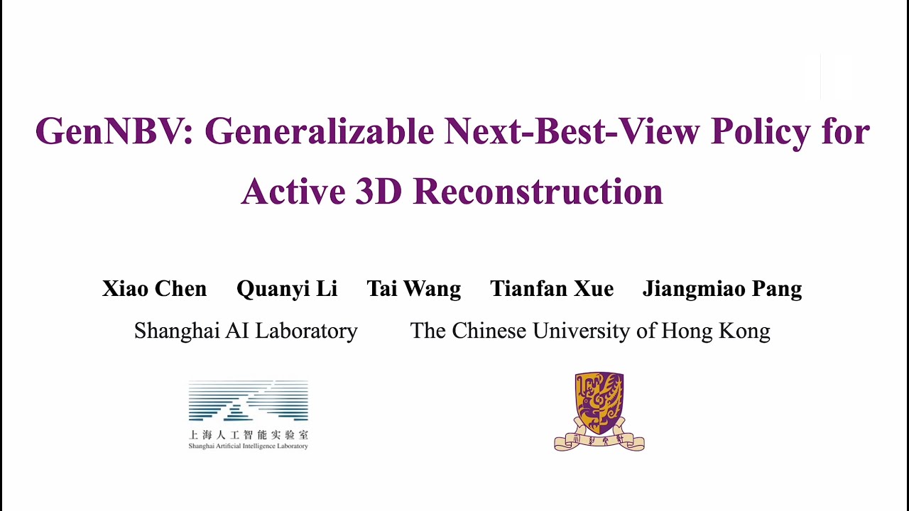 GenNBV: Generalizable Next-Best-View Policy for Active 3D ...