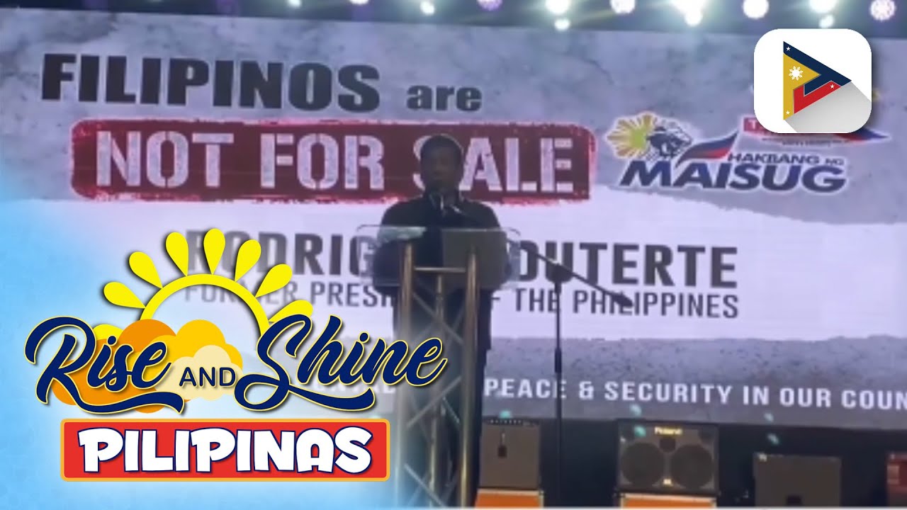 Kampo ni dating Pres. Duterte, nagsagawa ng prayer rally sa Cebu - YouTube