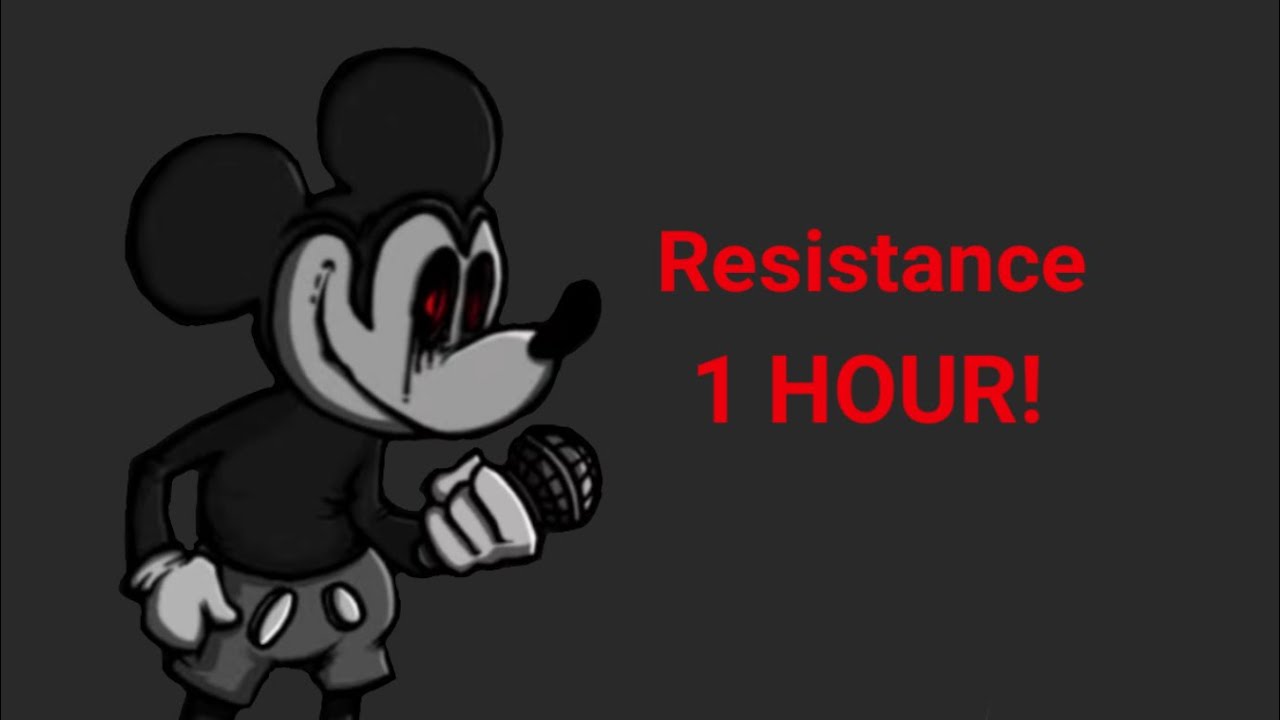 Resistance-FNF VS Sad Mouse Remake (1 HOUR!) - YouTube