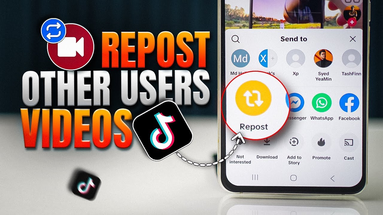 How to Repost Other Users’ Videos on TikTok (2026) | TikTok Repost ...