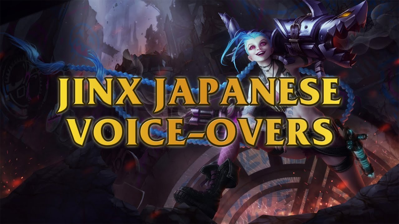 Jinx Japanese Voice-Overs - YouTube