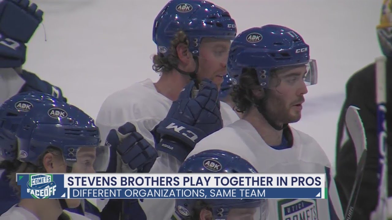 Comets Feature Story: Stevens Brothers Play Together in Pros - YouTube