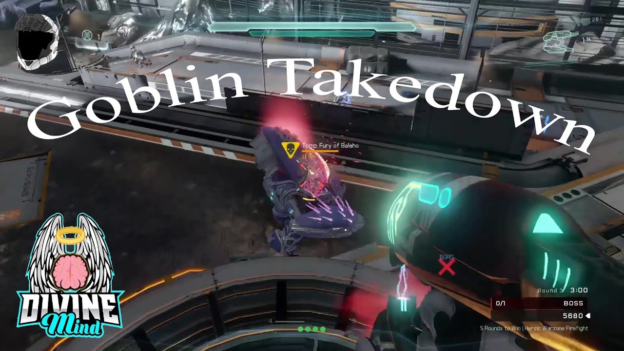 Halo 5 - Grunt Goblin Takedown (Easier) - YouTube