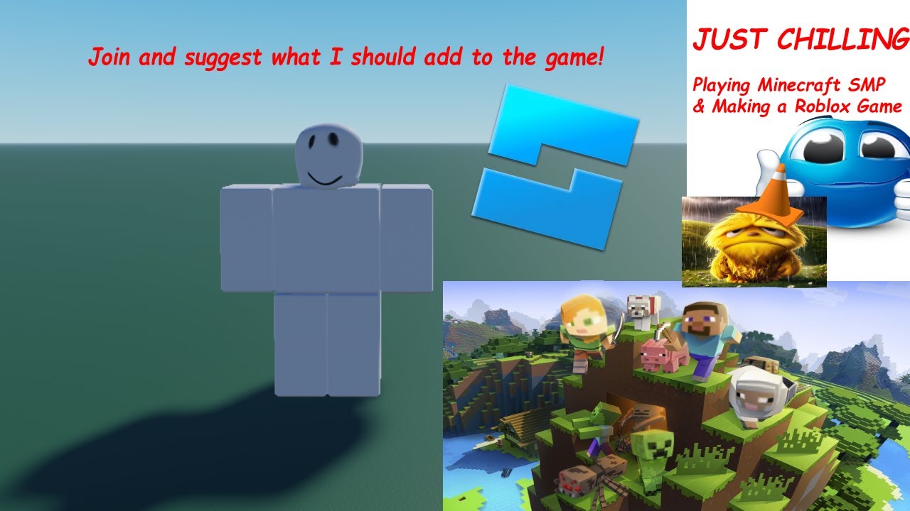 Just chilling. Making a Roblox game and other things! - YouTube