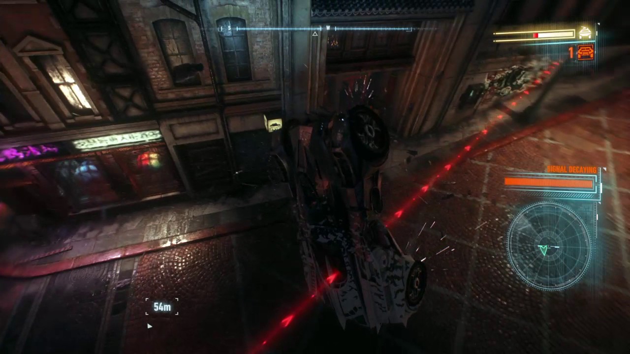 BATMAN™: ARKHAM KNIGHT_Batmobile Skill! - YouTube