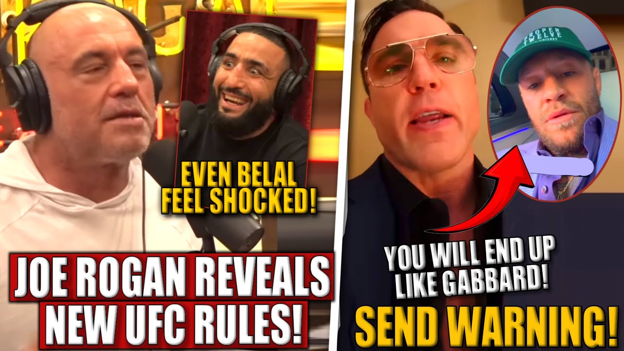 2 RULES that Joe Rogan wants to change in the UFC, Chael Sonnen WARNS ...