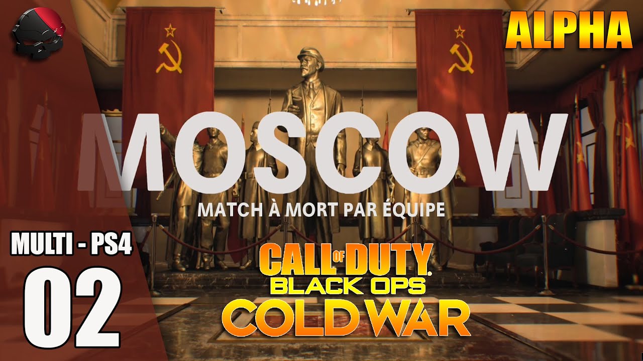 COD BLACK OPS COLD WAR MOSCOW GAMEPLAY ALPHA - YouTube