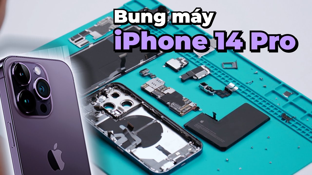 Teardown iPhone 14 Pro đầu tiên tại Việt Nam của Gà Tổng | Genz Viet ...