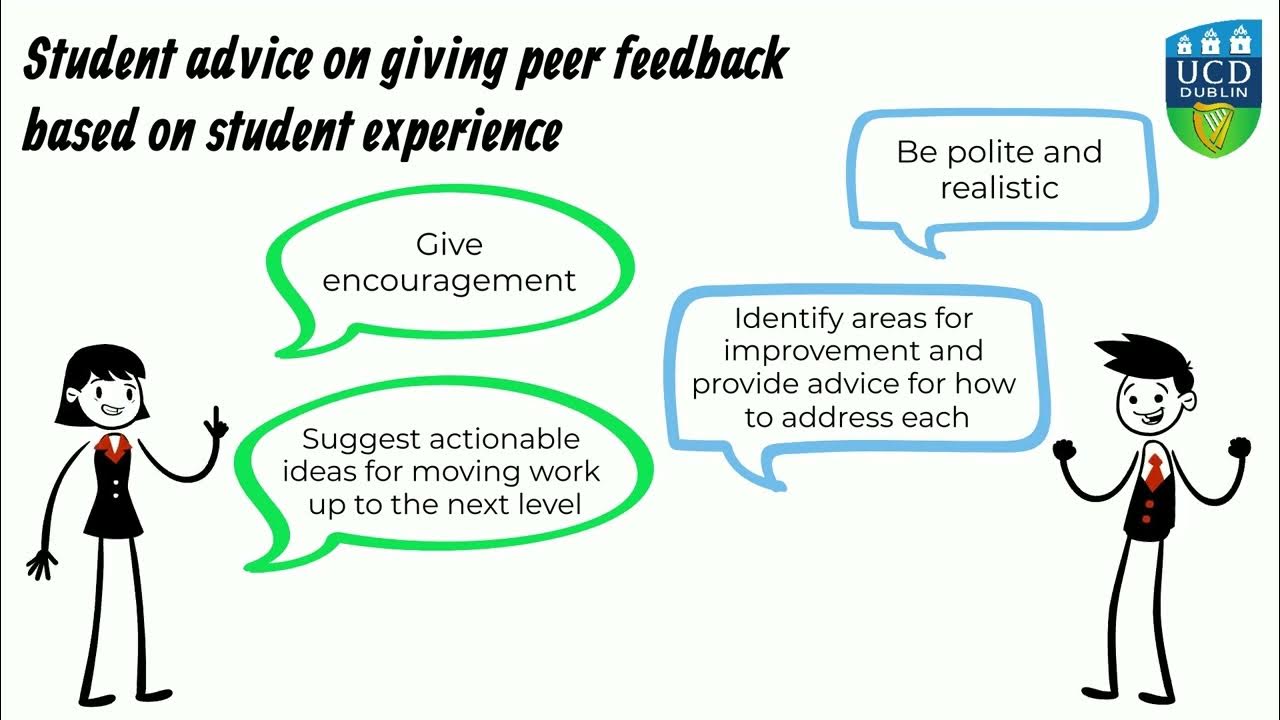 How to Give Constructive and Actionable Peer Feedback: Students to ...