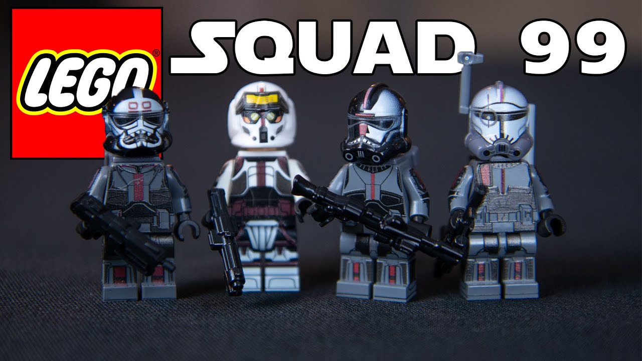 Star Wars: The Clone Wars Squad 99 in LEGO! (4K) - YouTube