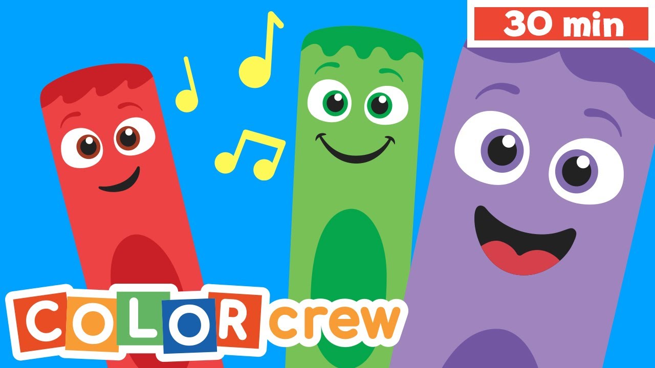 Toddler Learning Video | Color Crew - Compilation | @BabyFirst Learn ...