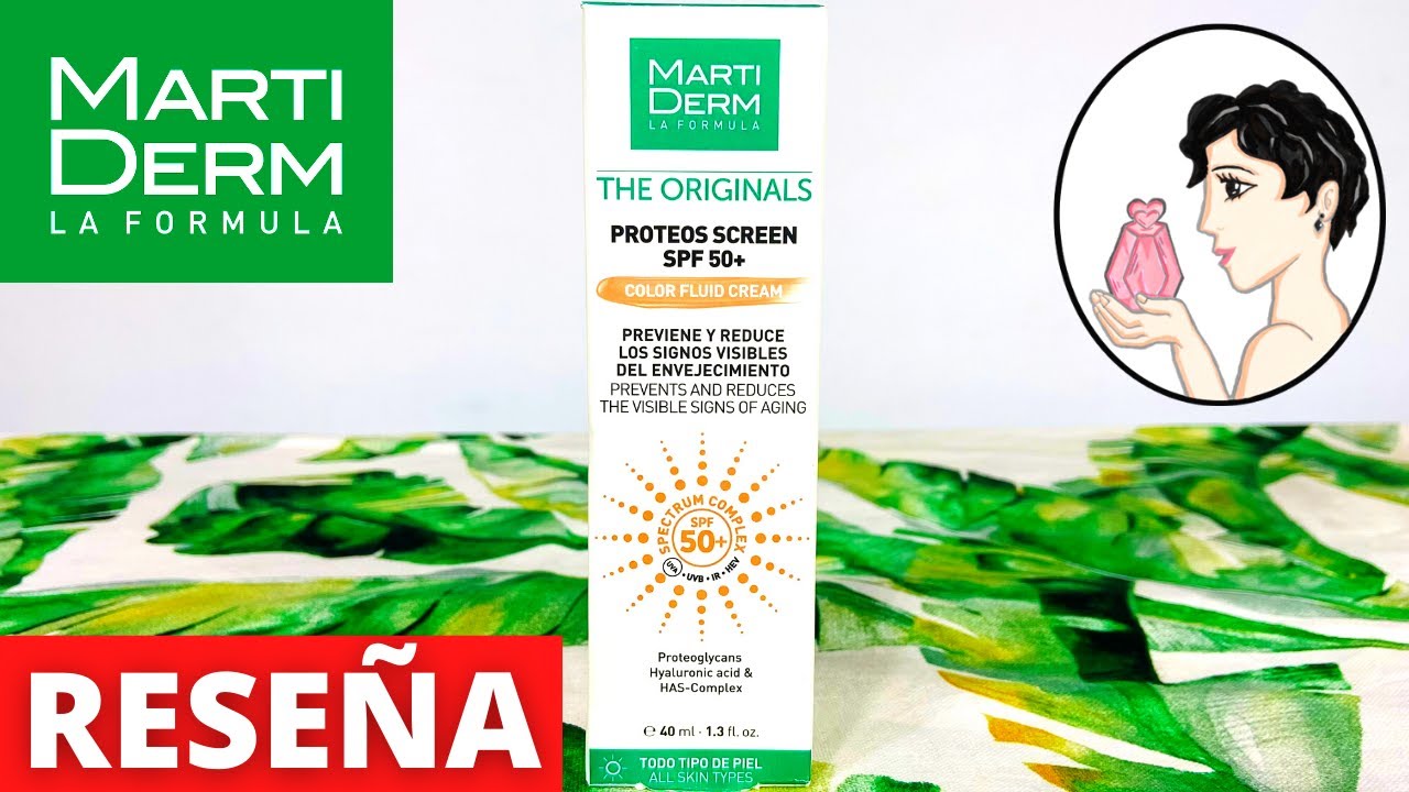 MARTIDERM Proteos Screen SPF 50+ COLOR Fluid Cream🤫El Mejor PROTECTOR ...