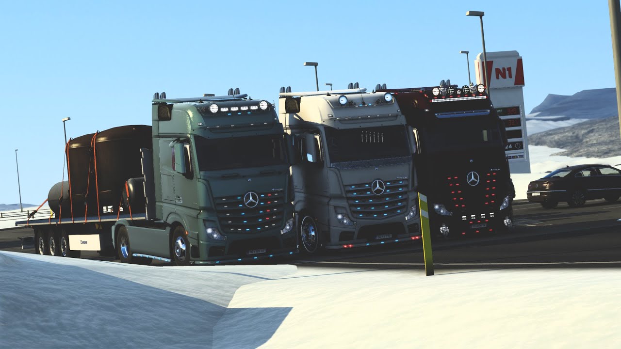 ETS 2 - KISA FİLM (ACTROS) FULL HD 1080p - YouTube