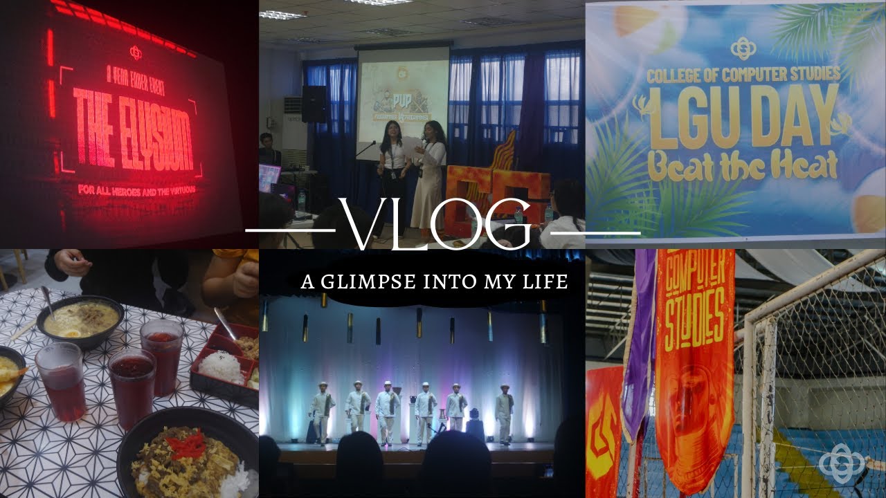 a glimpse into my life ep. 21 | sister date, warrior's pit, saludo, hackathon, LGU day, CCS ...