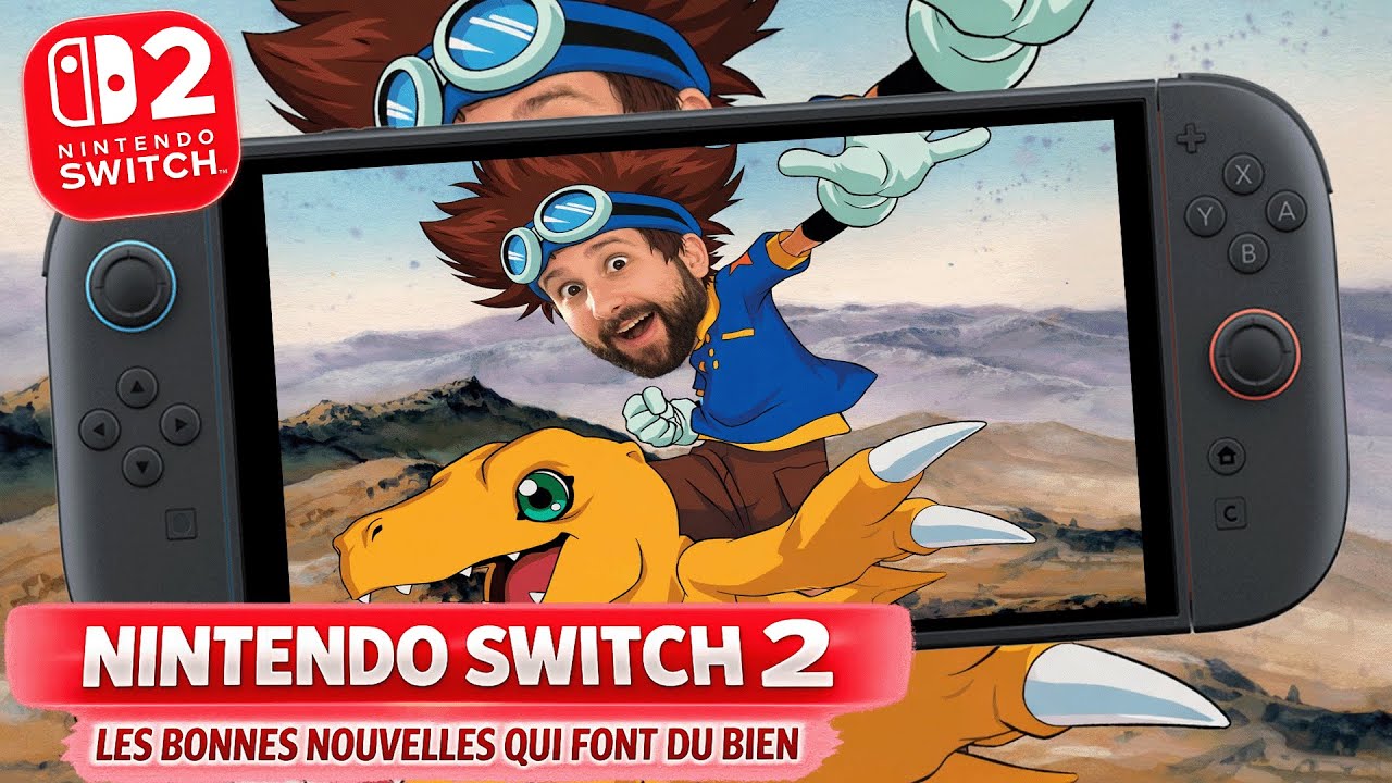 Nintendo Switch 2 : LES BONNES NOUVELLES QUI FONT DU BIEN 😱🔥 GAMING ...