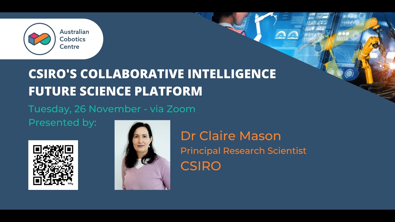 CSIRO’s Collaborative Intelligence Future Science Platform - YouTube