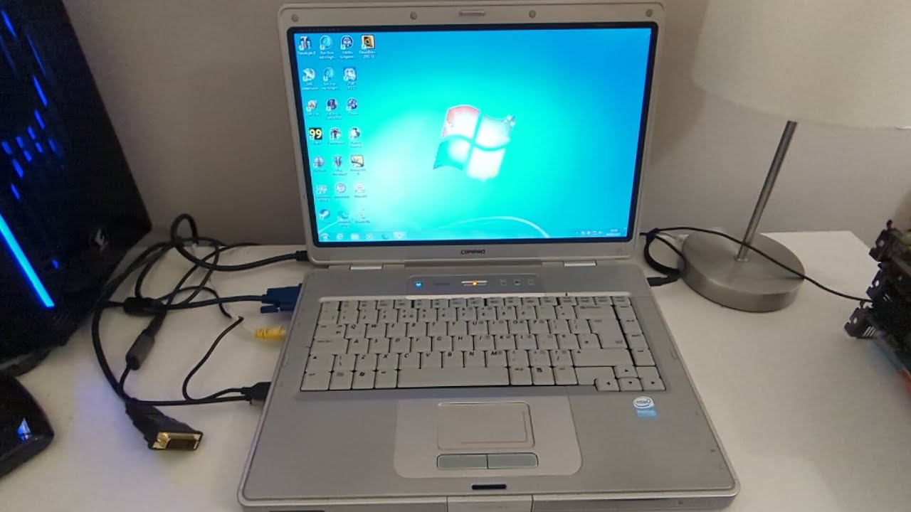 Gaming on a budget laptop I've owned since 2007 - HP Compaq Presario ...