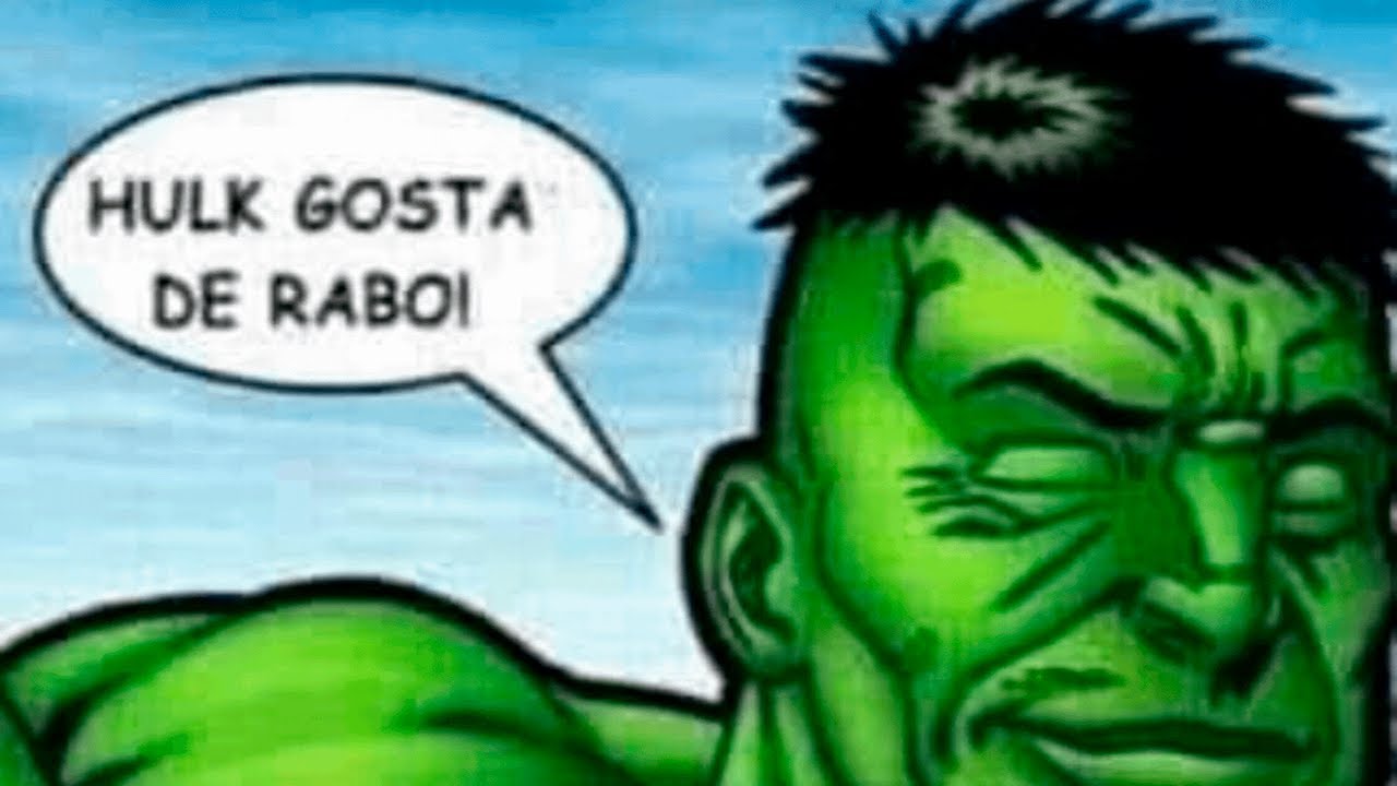 HULK GOSTA DE RABO DE HOMENZINHO - YouTube