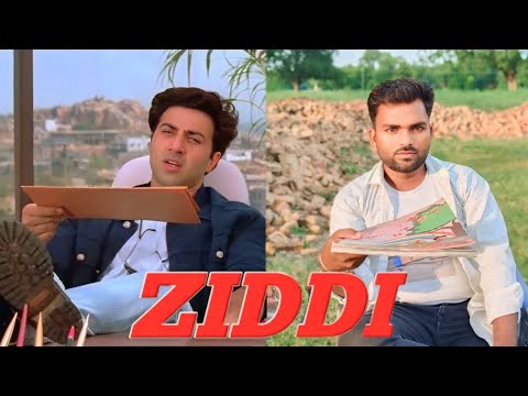 Ziddi (1997) Sani Deol best dialogue | Bollywood action movie | Ziddi ...