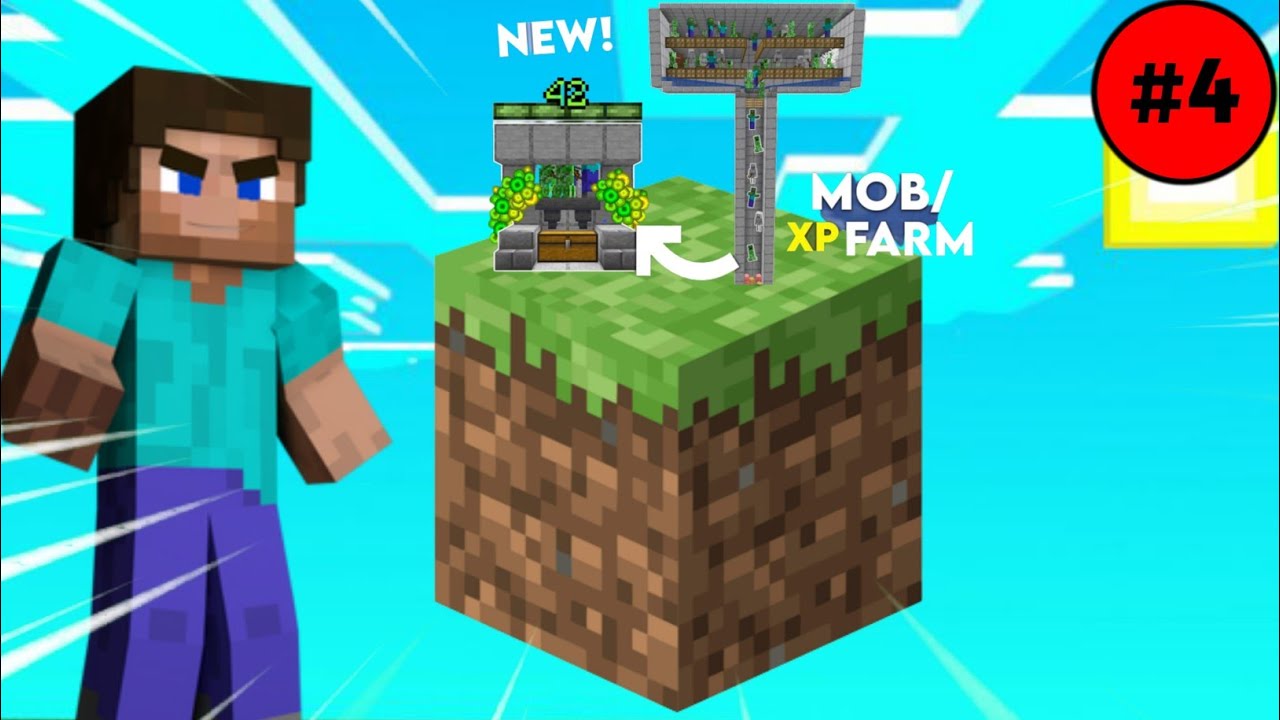 OUR 2ND FARM IN MINECRAFT ONE BLOCK 😀 - YouTube