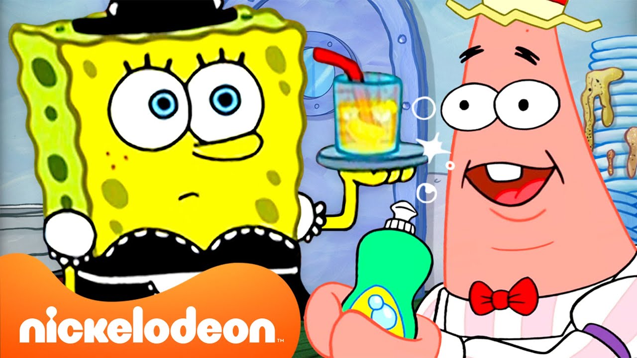 Bob l'éponge | Salon des métiers de Bikini Bottom ! 🎓 | Tous les jobs ...